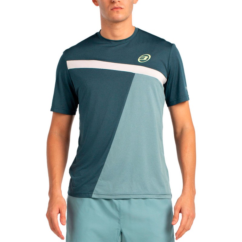 T-shirt Bullpadel Llega vert foncé vigore - Zona de Padel